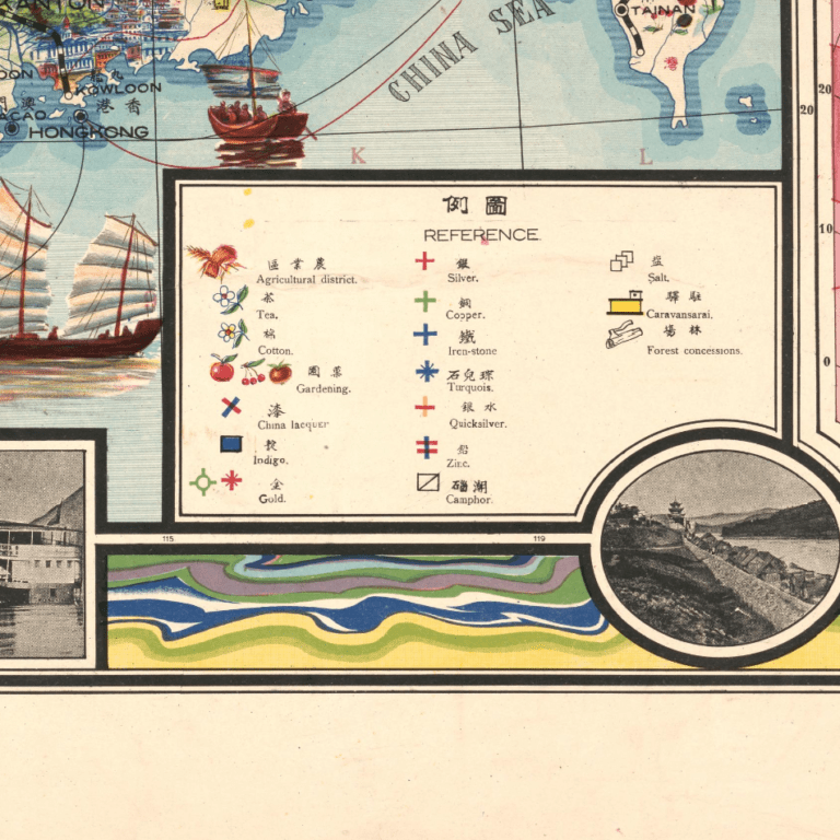 Pictorial Map of China 1931 – Kharita